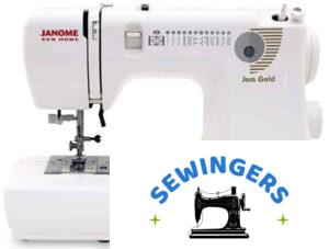 Janome Jem Gold 660 Lightweight Sewing Machine Review